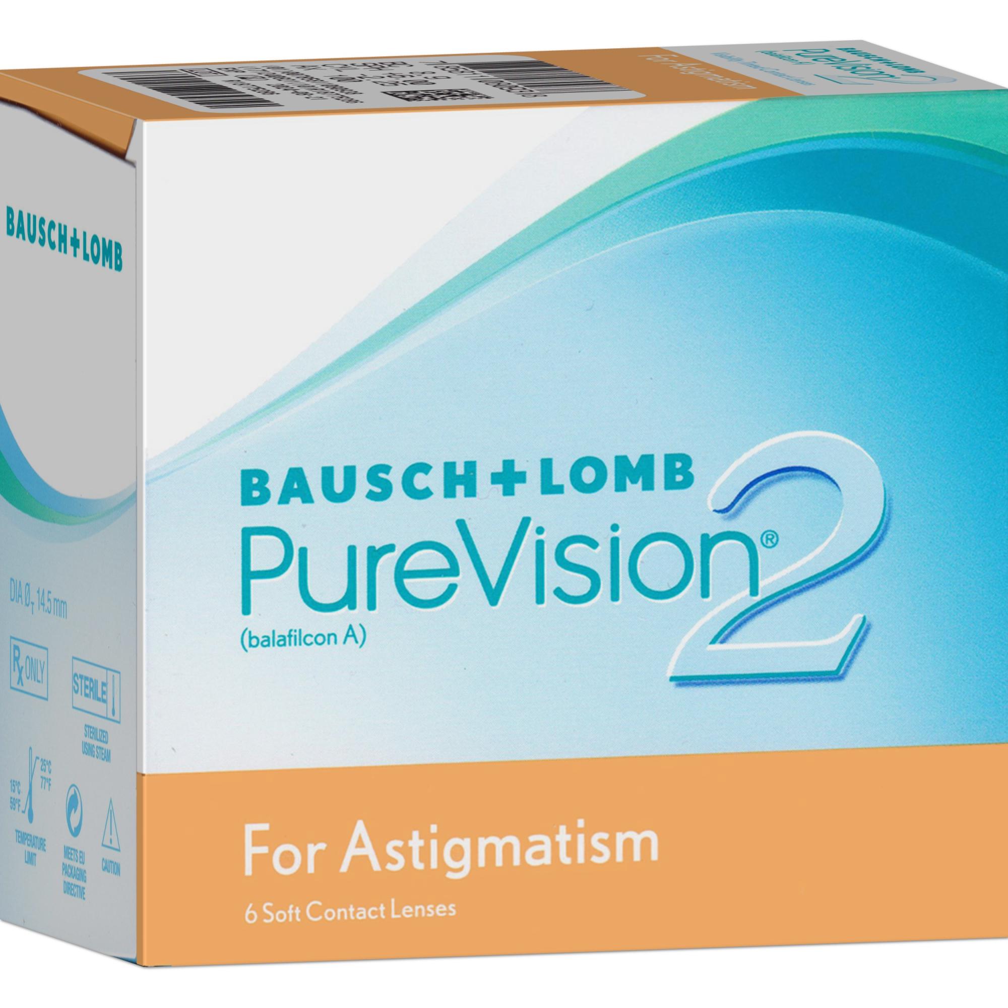 Pure Vision 2 for Astigmatism (Toric) 6 Linsen